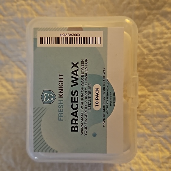 Fresh Knight | Other | Fresh Knight Braces Wax 9 Of Packs Included Plus ...